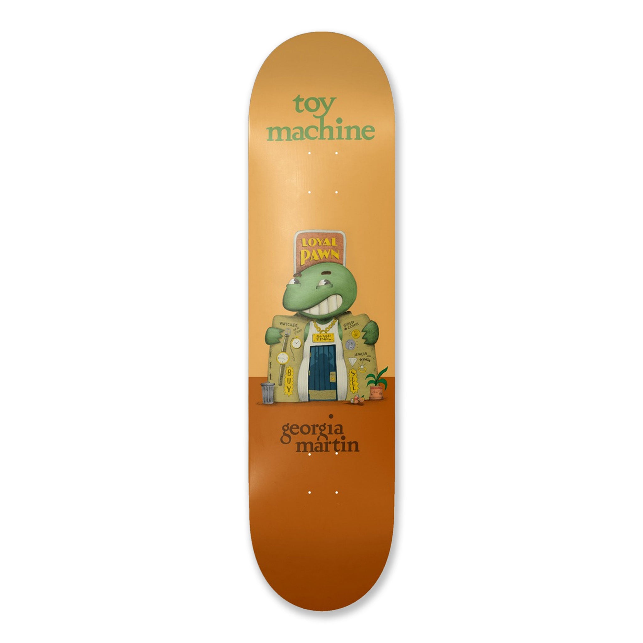 Toy Machine Georgia Martin Roadside Skateboard Deck