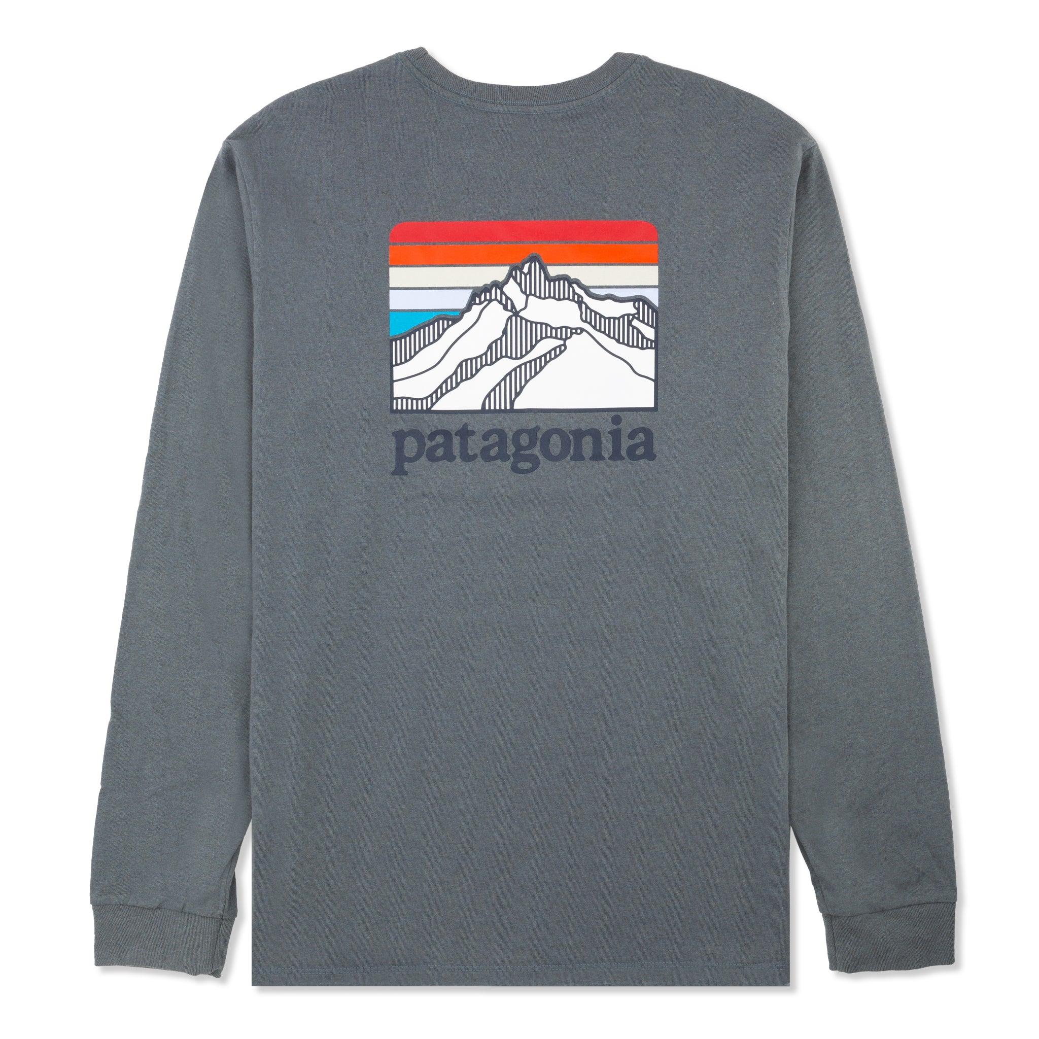 Men's Line Logo Ridge LS Responsibili-Tee